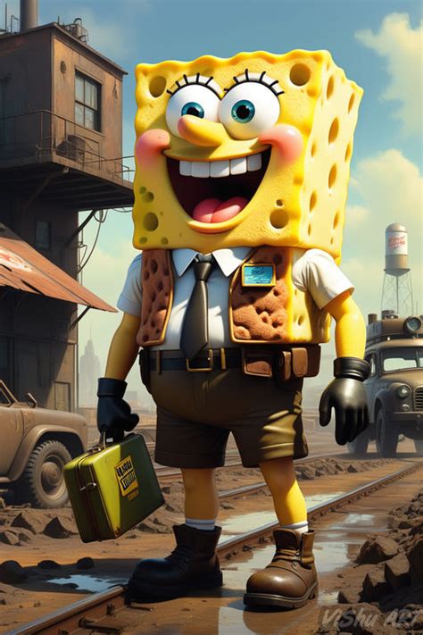 Sponge Bob Square Pants Uniform By Sintarin On Deviantart