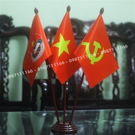 Cờ Để Bàn Tổ Quốc Đoàn Đảng Shopee Việt Nam