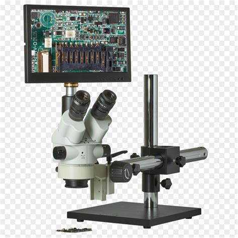 Stereo Microscope Inspection Low Voltage Differential Signaling Png Image Pnghero