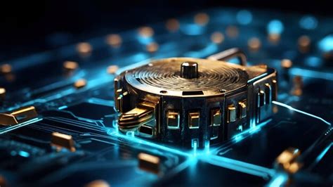 Premium Photo Cybersecurity Synthesis Digital Locks And Keys Evolving