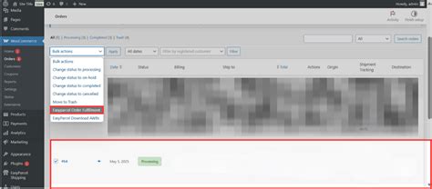 How Do I Automatically Update The Woocommerce Order Status To Fulfilled After Shipping With