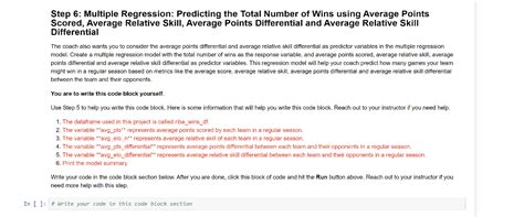 Solved Project Three Simple Linear Regression And Multiple Chegg Com