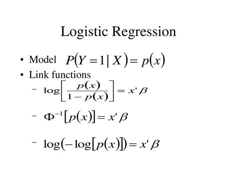Generalized Linear Model Ppt Download