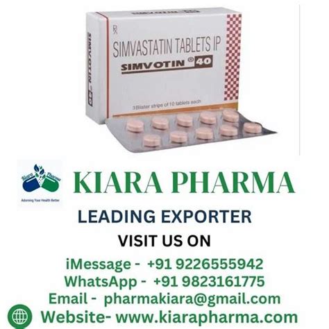 Simvastatin 40mg Tablets At ₹ 329 Strip Simvastatin Tablet In Nagpur