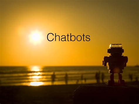 chatbots speaker deck