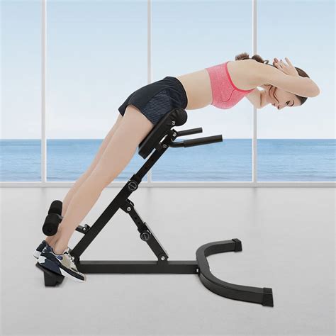 Roman Chair Back Extension Machine Adjustable Hyperextension Bench