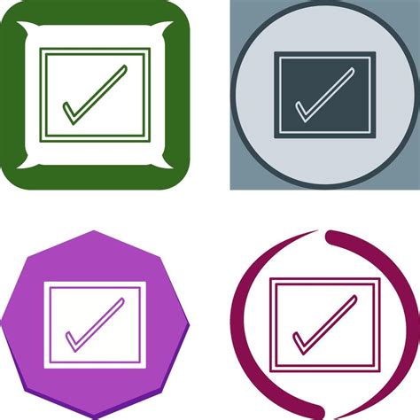 Checkbox Icon Design 45571962 Vector Art At Vecteezy