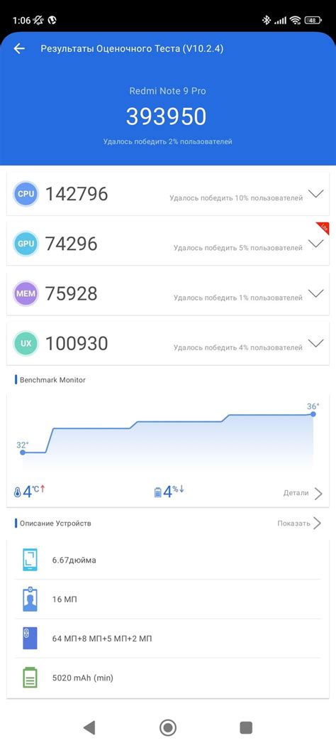AnTuTu 10 Scores Of Xiaomi Redmi Note 9 Pro NR Benchmark