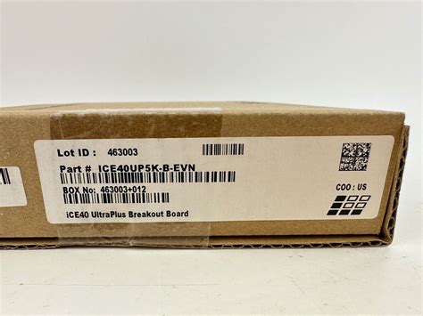 lattice semiconductor ice40 ultraplus fpga breakout board ice40up5k b