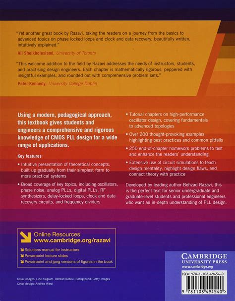 Design Of Cmos Phase Locked Loops Razavi Design Talk