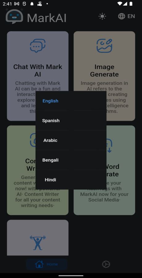 Mark Ai Ai Content Writing App Ai Image Keyword Generator