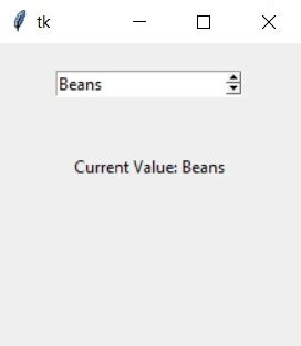 Python Tkinter SpinBox CodersLegacy