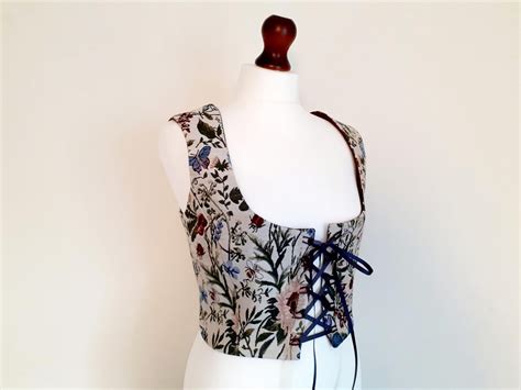 Corset Front Lace Up Corset Corset Top Underbust Corset Bodice