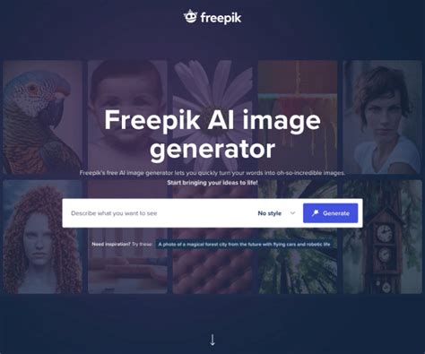 Freepik Ai Image Generator 最好用的ai工具