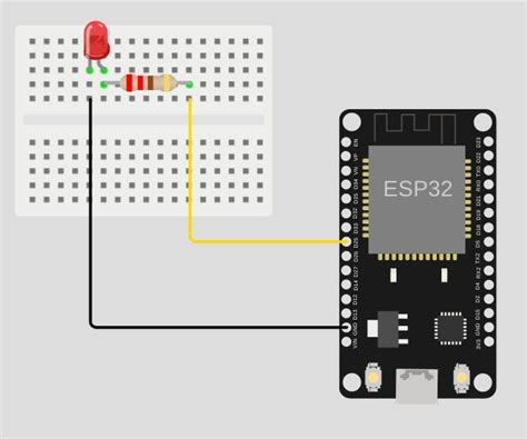 led with esp32 led iot projects arduino