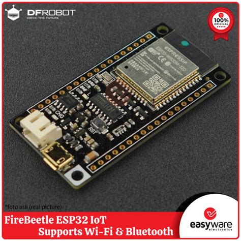 jual dfrobot firebeetle esp32 iot microcontroller supports wi fi