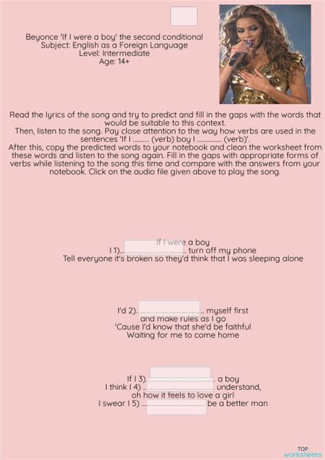 The Second Conditional Interactive Worksheet Topworksheets