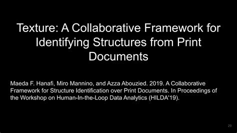 Human In The Loop Tools For Constructing And Debugging Data Extraction Pipelines Ppt
