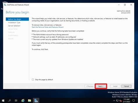 Windows Server 2019： Net Framework 35 Installation Module Internet