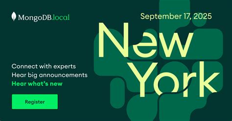 mongodb local nyc speakers mongodb