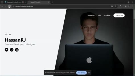 Hassan Rj On Linkedin Portfolio Nextjs Webdevelopment Javascript Developer Uiux 29