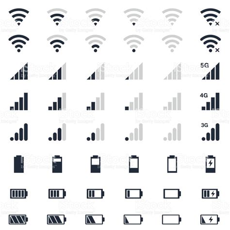 Iphone Status Bar Vector At Collection Of Iphone