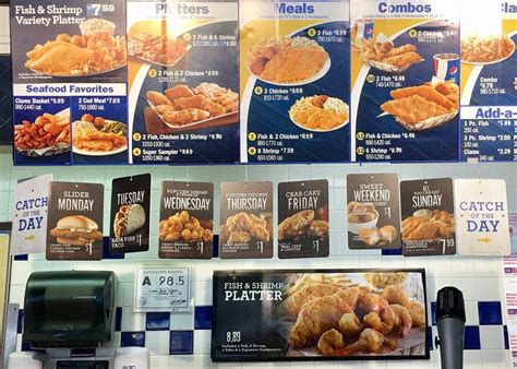 Menu At Long John Silvers Fast Food Asheville 874 Brevard Rd