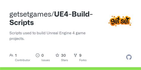 GitHub Getsetgames UE4 Build Scripts Scripts Used To Build Unreal Engine 4 Game Projects