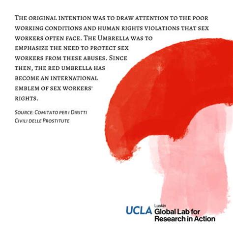 Red Umbrella Campaign Decriminalize Sex Work
