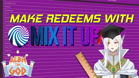 Vtubers Guide To Mixitup Redeems Youtube