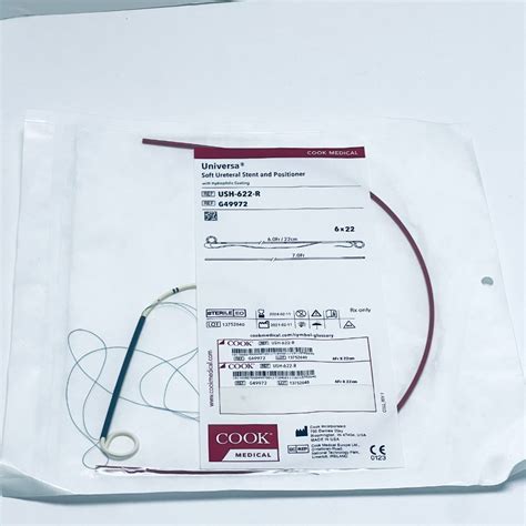 New COOK MEDICAL G49972 Universa Soft Ureteral Stent and Positioner Disposables - General For ...