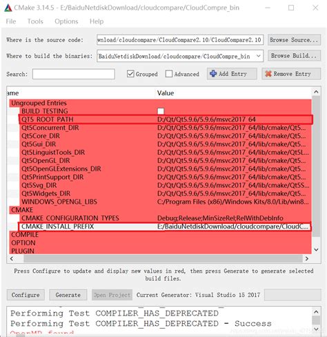 vs2017编译cloudcompare2 10 csdn博客