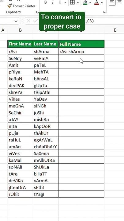 🔠 Easily Combine Text Using Concat In Excel Simple And Fast Tutorial 🚀 Youtube
