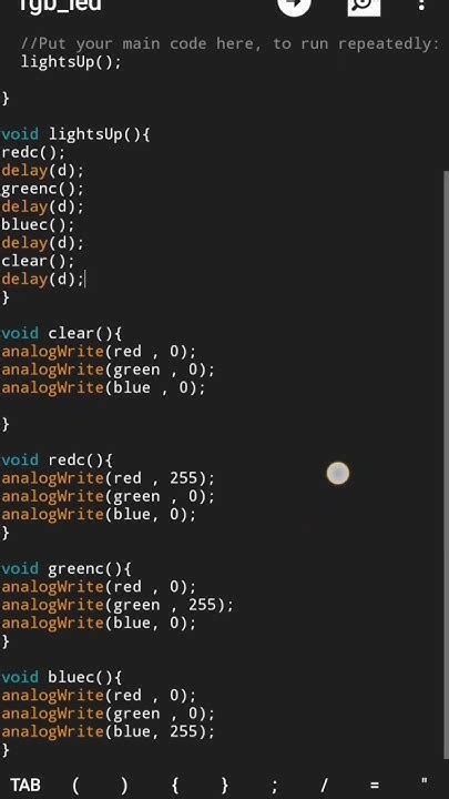 controlling rgb led module using arduino youtube
