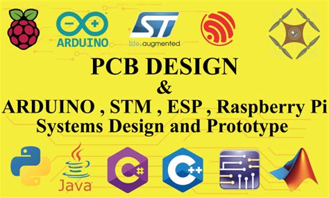 Design Pcb And Program For Arduino Stm Esp Or Raspberry Pi By Crystals8 Fiverr