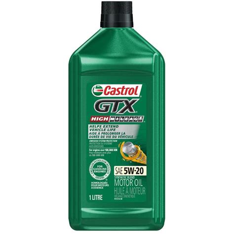 CASTROL 5W20 GTX High Mileage Motor Oil | Home Hardware