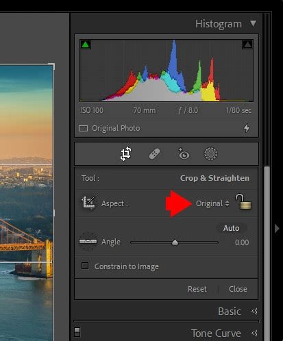 How To Rotate Crop In Lightroom Switching Between Landscape Portrait