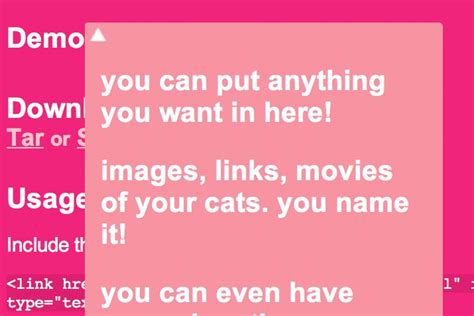 25 Useful Resources For Creating Tooltips With Javascript Or Css