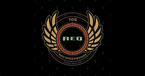 Classic 70s Country Reo Speedwagon Sticker Teepublic