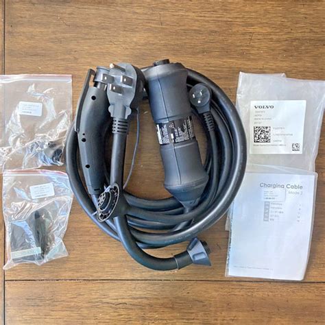 Volvo Ev Charger S60 S90 Xc60 Xc90 Xc40 Phev Charging Cable 120v 240v