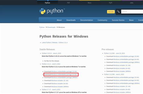 Python embeddable packageでPython環境がない人に同じ環境を配布する方法 prtn blog