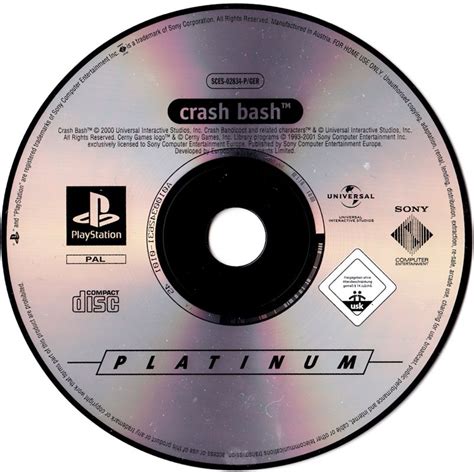 Crash Bash 2000 Box Cover Art Mobygames