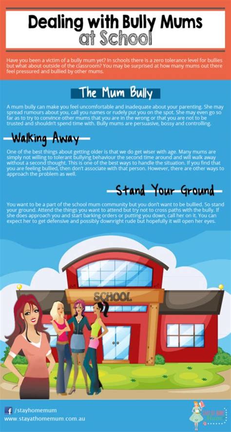 How To Deal With Bully Mums At School