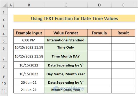 How To Use Excel TEXT Formula Suitable Methods