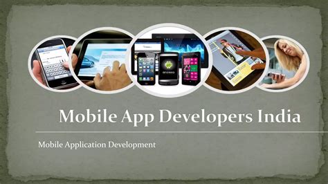 Mobile Application Development Mobileapplicationdevelopment Ppt