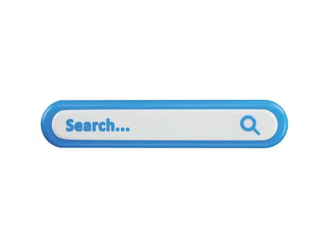 search bar icon 3d rendering vector illustration 21643555 vector art at