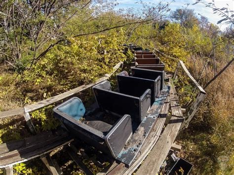 Abandoned Roller Coaster Cars Abandoned Theme Parks Abandoned