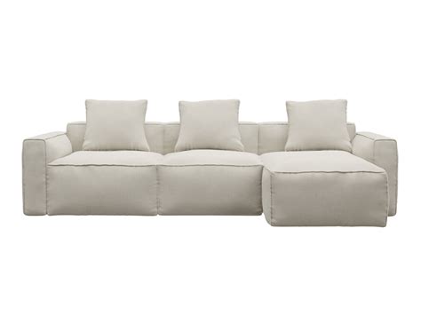 Buy Riley Apt Toorak Pearl Sofa 3 Seater Chaise James Lane Australia