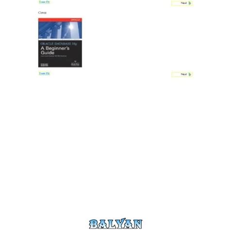 خرید و قیمت دانلود کتاب oracle database 10g a beginner s guide ا پایگاه داده oracle 10g