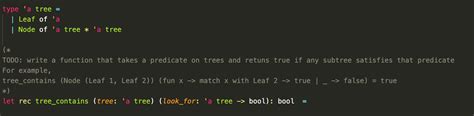 Solved Ocaml Todo Write A Function That Takes A